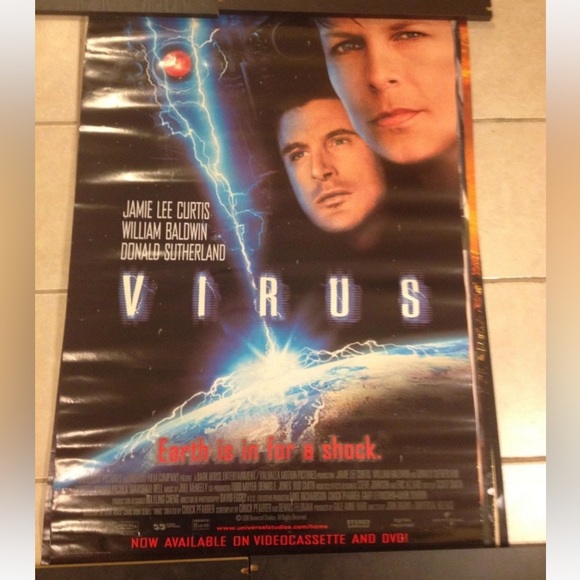 Art | Virus Movie Poster Vintage Jamie Lee Curtis | Poshmark